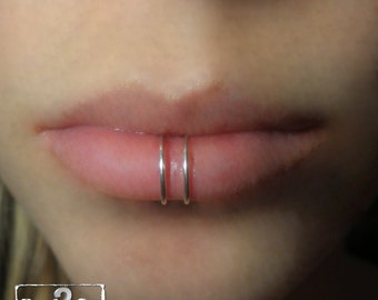 Fake lip ring | Etsy