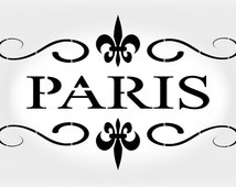Popular items for french stencils on Etsy