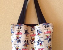 Popular items for mickey mouse tote on Etsy