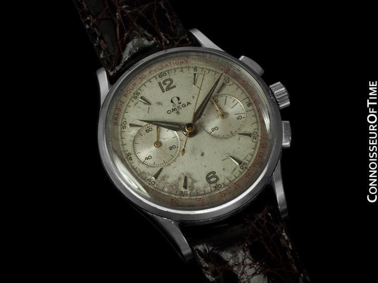 1944 Omega Vintage Medical / Doctor’s Pulsations Chronograph, Cal. 320 ...