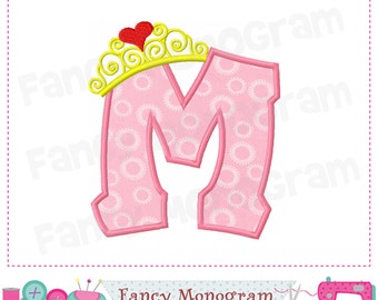 Crown letter m | Etsy