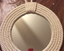 Popular items for rope mirror on Etsy