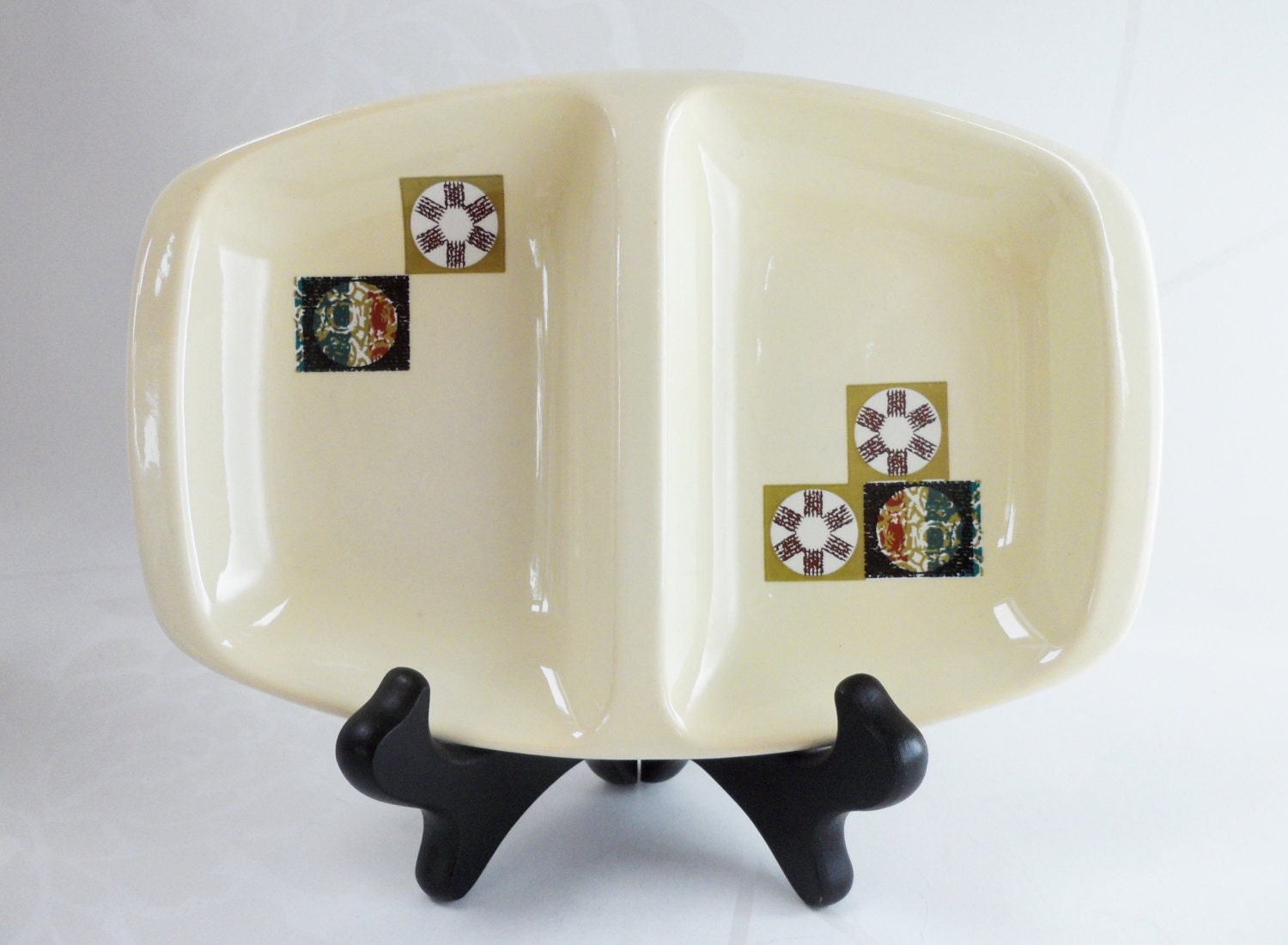 Carlton Ware 1960s Tapestry Pattern Double Dish Vintage China Home and ...