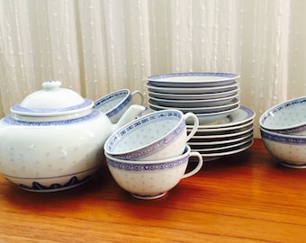 Chinese tea set | Etsy