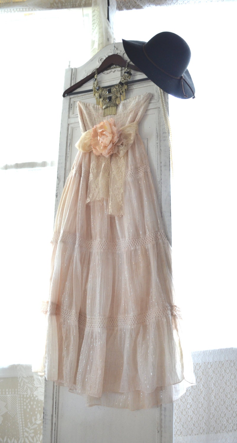 Bohemian Beach Maxi dress Boho dresses Gypsy Spell sundress