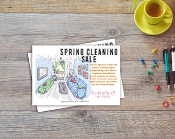 Cleaning flyer | Etsy
