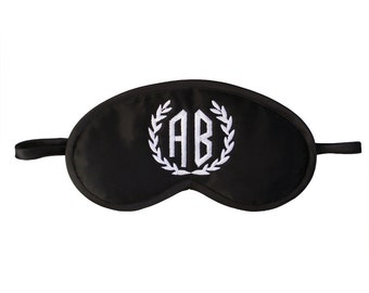 Your Name or Text Sleep Mask Customized Sleeping Eye Mask