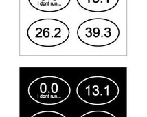 Popular items for marathon sticker on Etsy