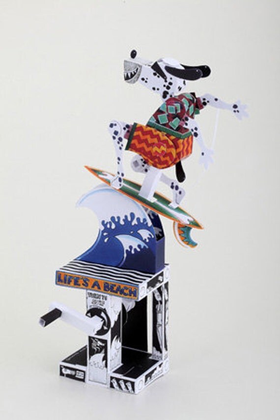 3D Papercraft Moving Model Kit DIY Moving by SimpleSmart on Etsy