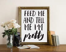 Popular items for tell me i'm pretty on Etsy