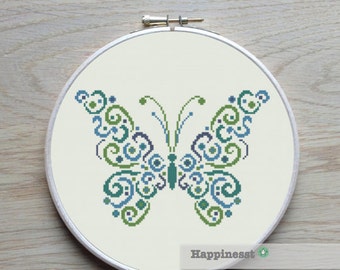 Point de croix moderne | Etsy