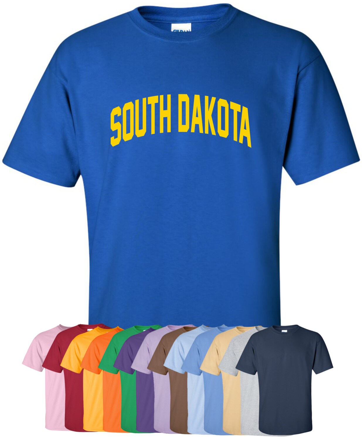 New South Dakota T-Shirt Choose From Over 30
