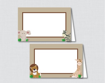 Safari food labels | Etsy