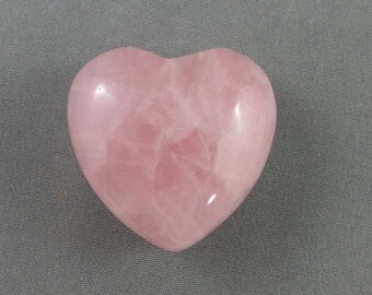 Rose quartz crystal | Etsy