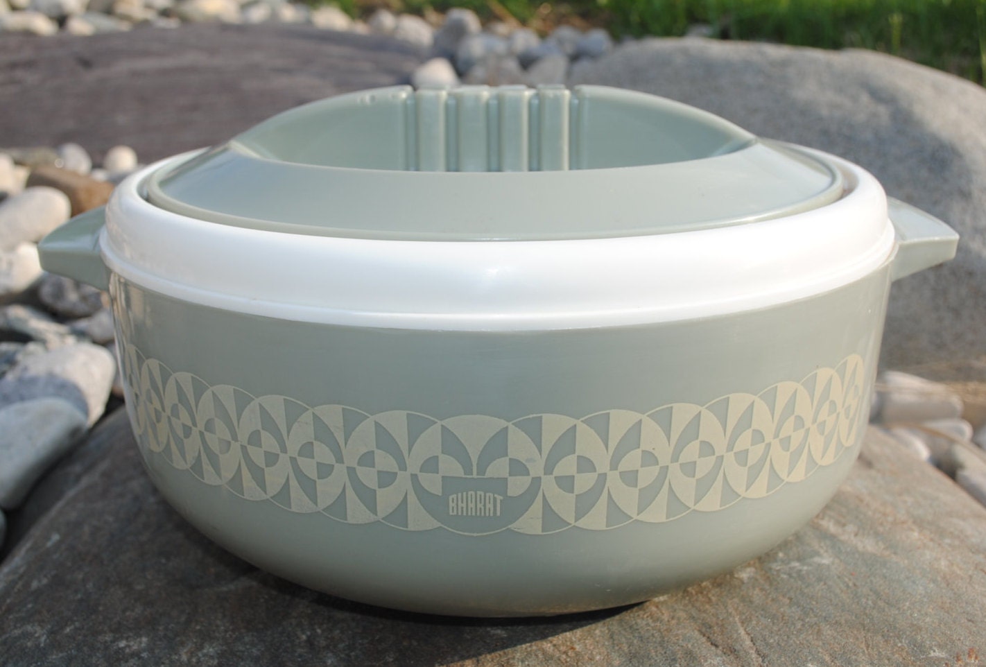 Vintage Thermo Ware Bharat Food Saver, hot n hot, 60s picnic, camping ...