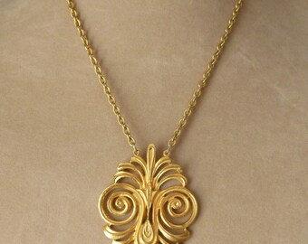 Unique oversized necklace related items | Etsy