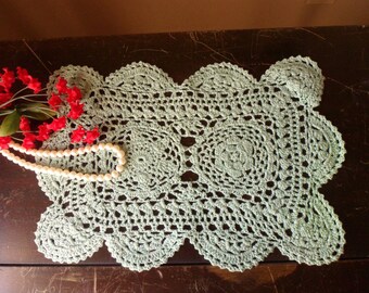 Rectangular doily | Etsy