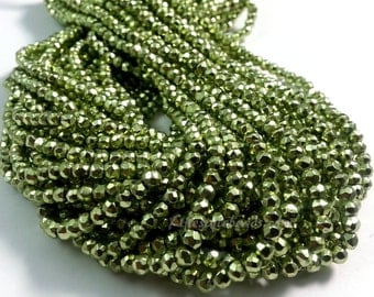 Lime green gemstone | Etsy