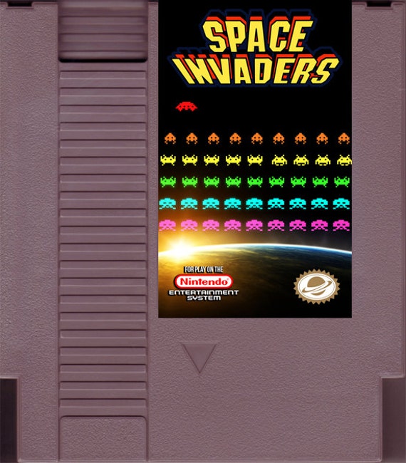 Space Invaders NES Nintendo Reproduction by 2ndPlayerVideoGames