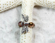 Popular items for dragonfly toe ring on Etsy