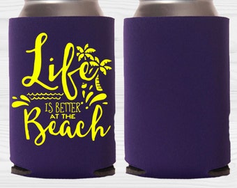 Beach koozies | Etsy
