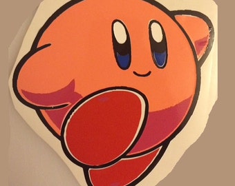 Kirby sticker | Etsy