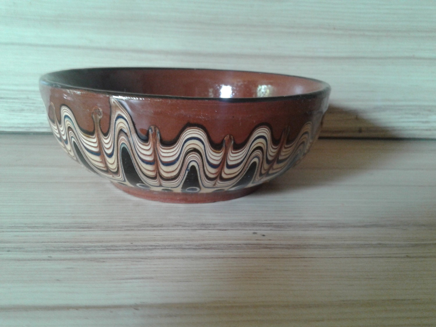 Vintage Troyan Pottery.Vintage Bowl.Handmade Troyan Ceramic Bulgaria ...