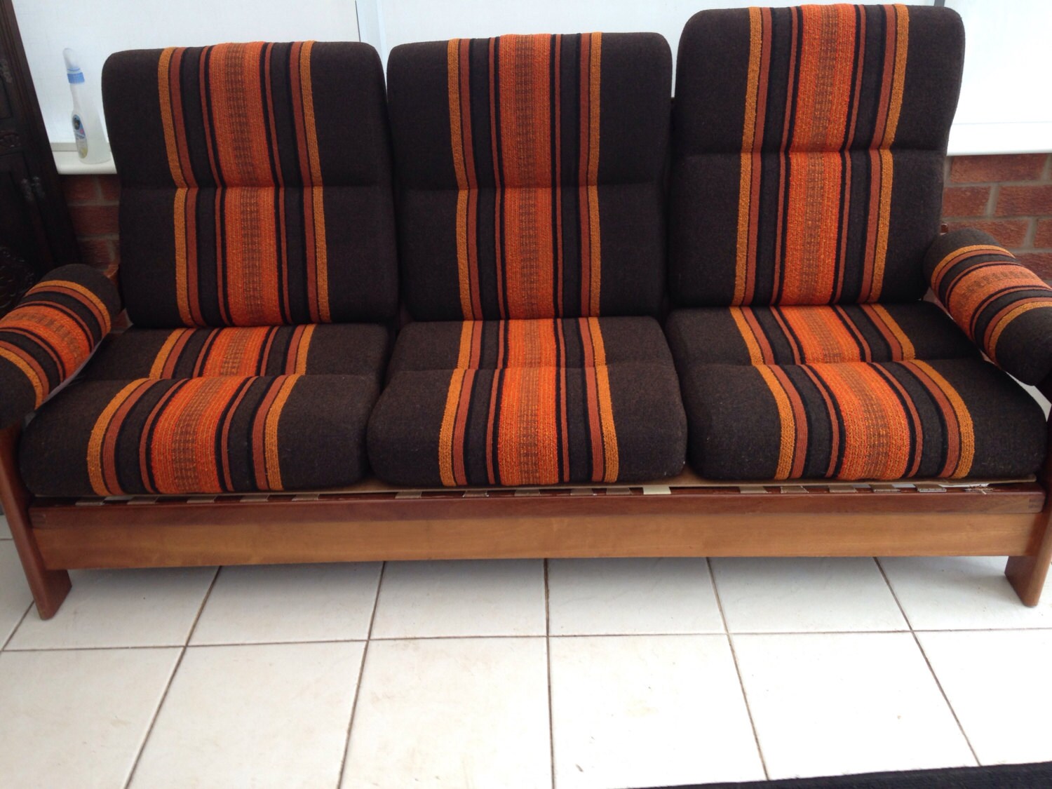 Retro sofa plus 1 chair – Haute Juice