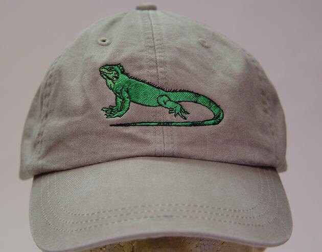 IGUANA LIZARD REPTILE Hat One Embroidered Wildlife Cap