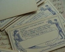 Popular items for antique calling card on Etsy