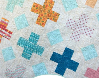 Paper Pattern for County Fair Quilt by SherriQuilts on Etsy