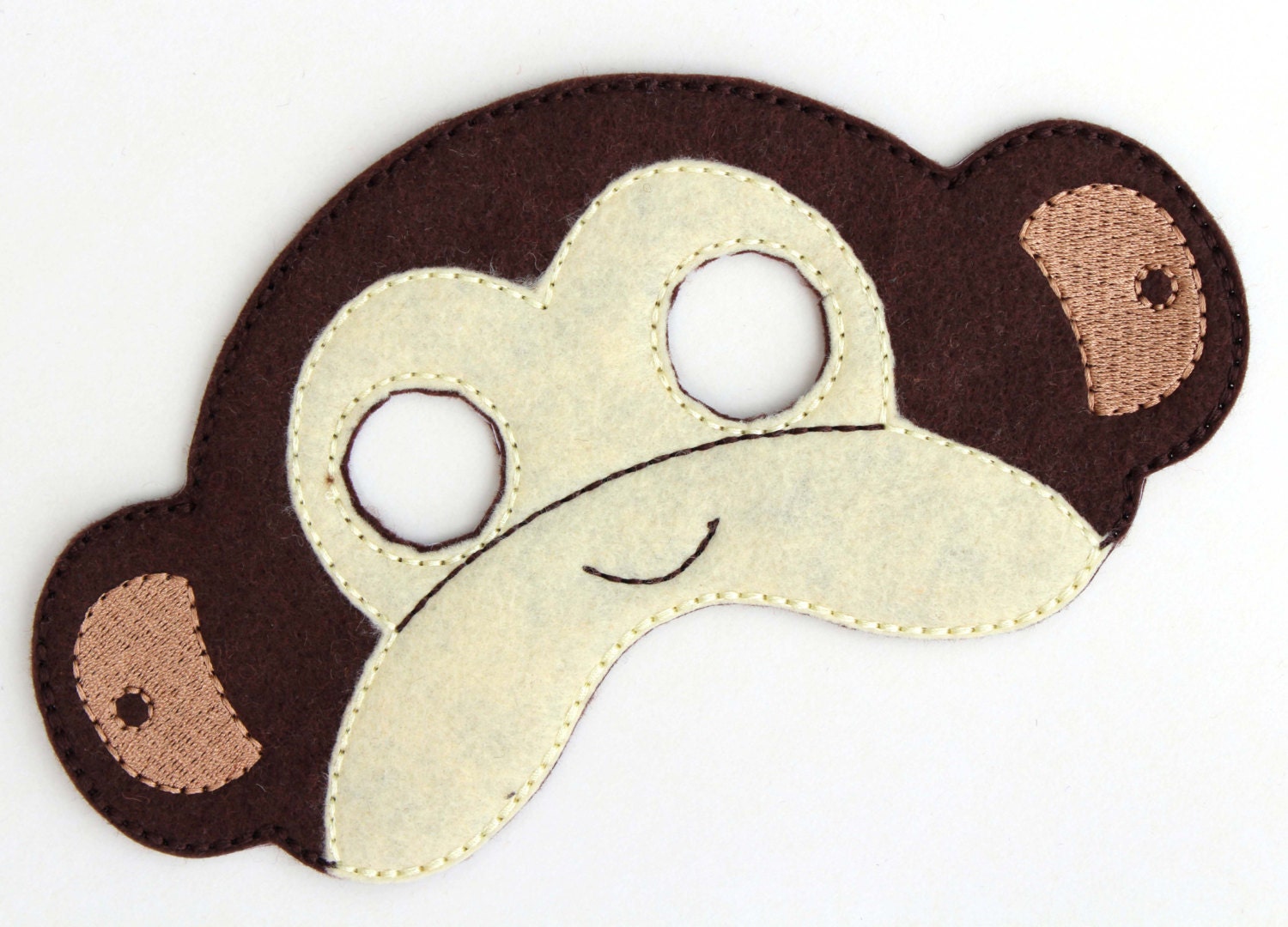 Kids Monkey Mask Monkey Costume Felt Mask Kids Face Mask