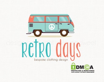 Retro logo design | Etsy