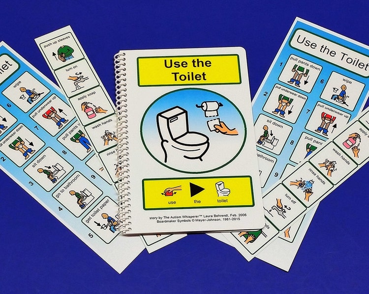 Potty Training Set for Autism PECS Visual Aid by TheAutismShop