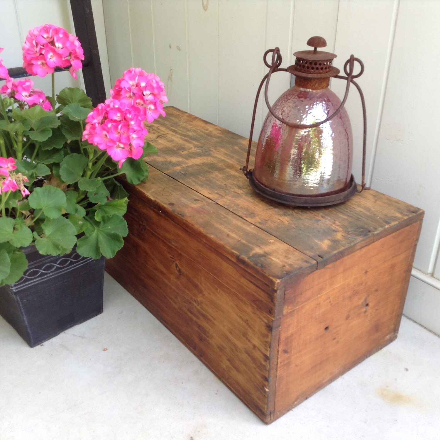 Primitive Wooden Box… Great Storage – Haute Juice