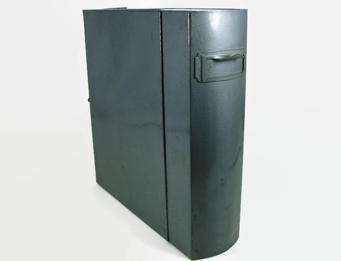Vintage Book Style Metal Storage Box with Amfile Alphabetic Dividers ...