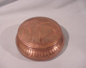 Copper trinket box | Etsy