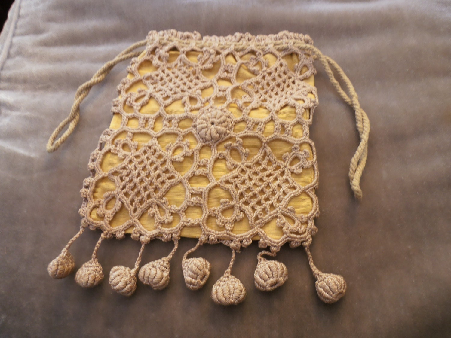 Crochet Reticule Pattern Reticule Victorian Regency Crochet Drawstring