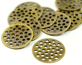 Perforated disc | Etsy