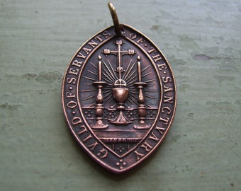 Copper medallions | Etsy