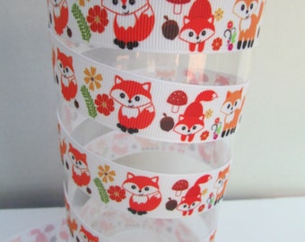 Woodland ribbon | Etsy