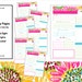 Lilly Inspired Daily Calendar Planner Refills & Bonus Notes