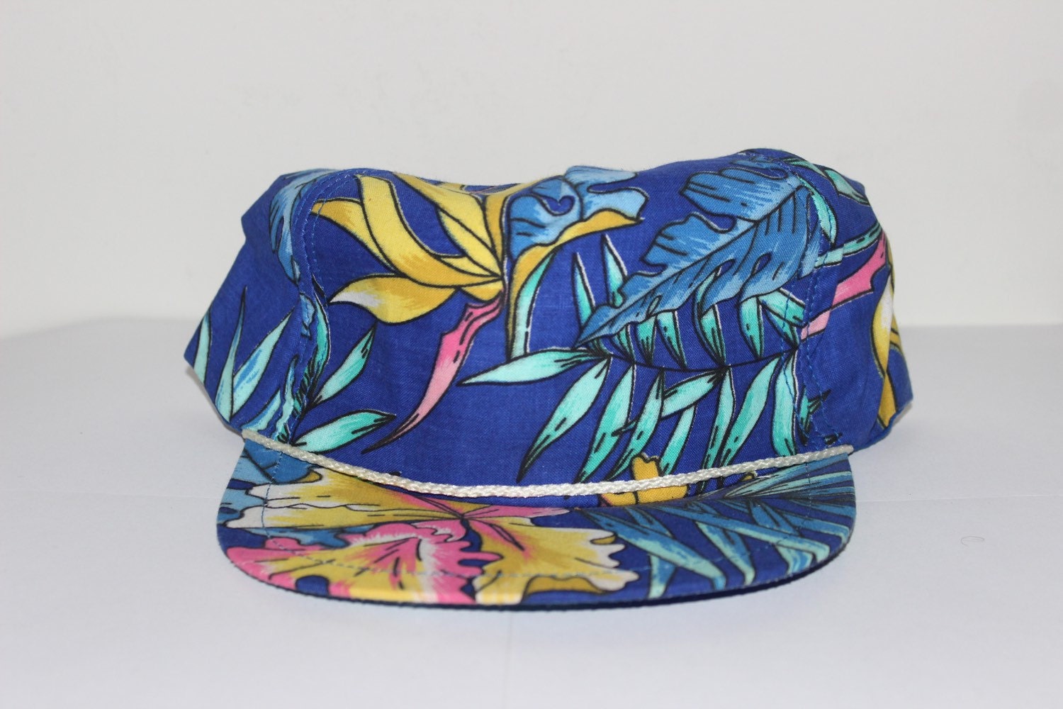 Vintage 1990’s Ocean Print Fresh Prince Snapback Hat – Haute Juice