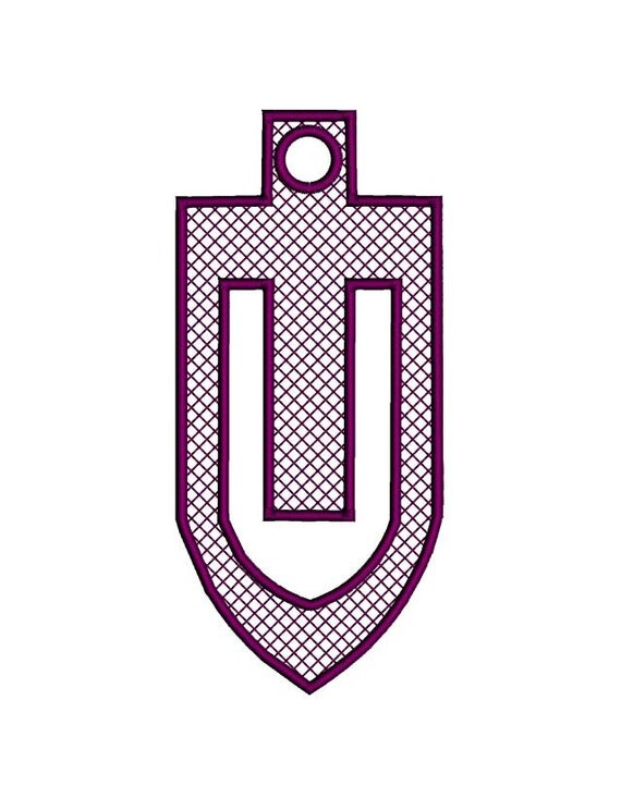 Items similar to Bible bookmark Free Standing Lace In the Hoop machine ...