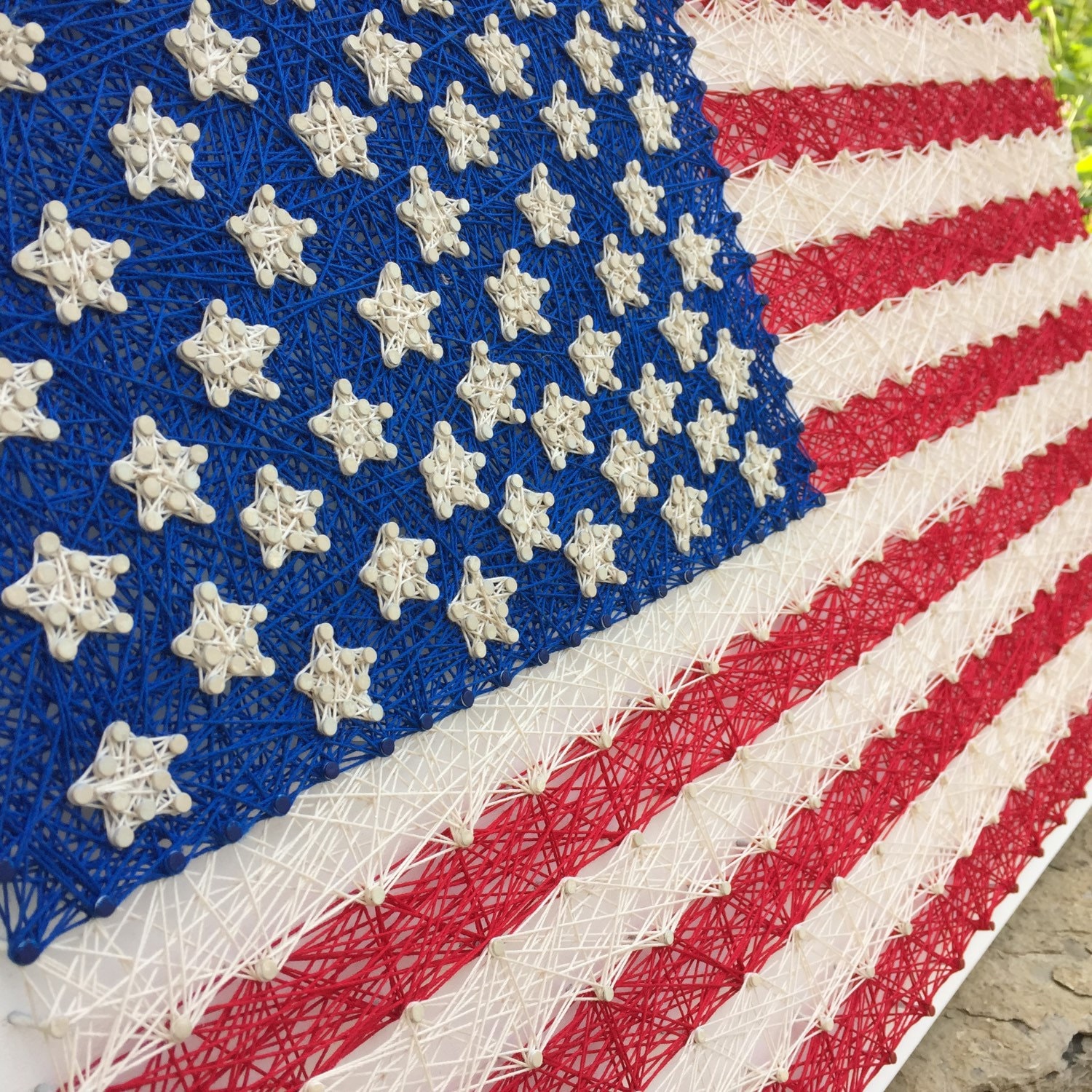 American Flag String Art Pattern – BLVB