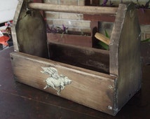 Popular items for wooden caddy on Etsy