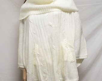 Poncho with pockets | Etsy