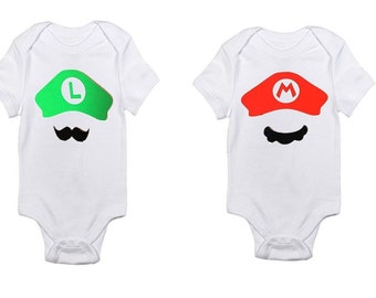 mario onesie – Etsy