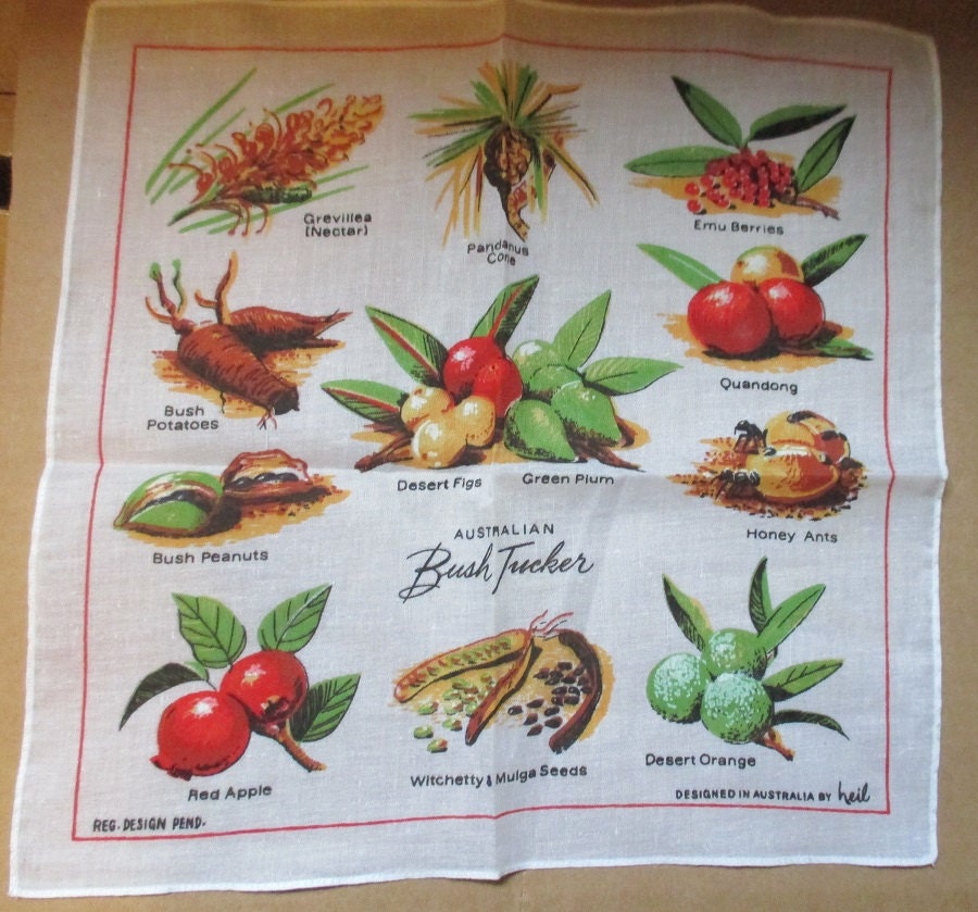 Australian Bush Tucker Handkerchief – Haute Juice