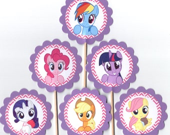 My little pony cupcake topper | Etsy